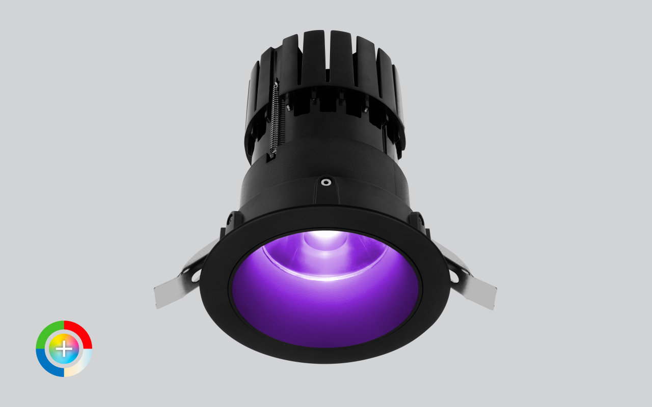 Lumencore Recessed Opticolor+ Small Downlight - Products - Lumenpulse ...