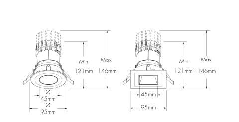 Lumencore Recessed Nano Pinhole - Productos - Lumenpulse
